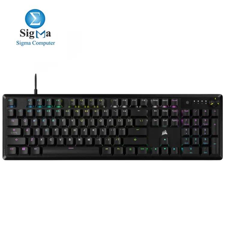 Corsair K70 CORE RGB Mechanical Keyboard – Full-size, MLX Red switches ...