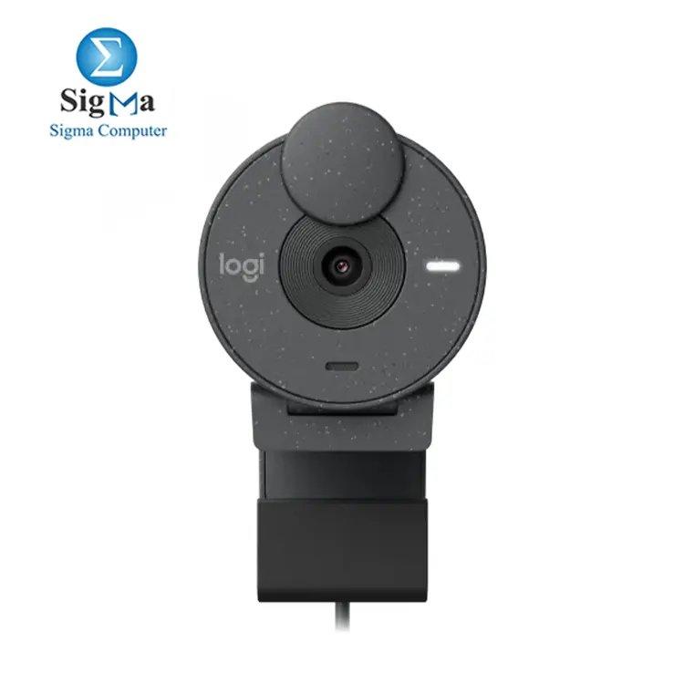 Logitech Brio 300: 1080p @ 30fps, 2MP, 70° FOV, fixed focus, mono mic ...