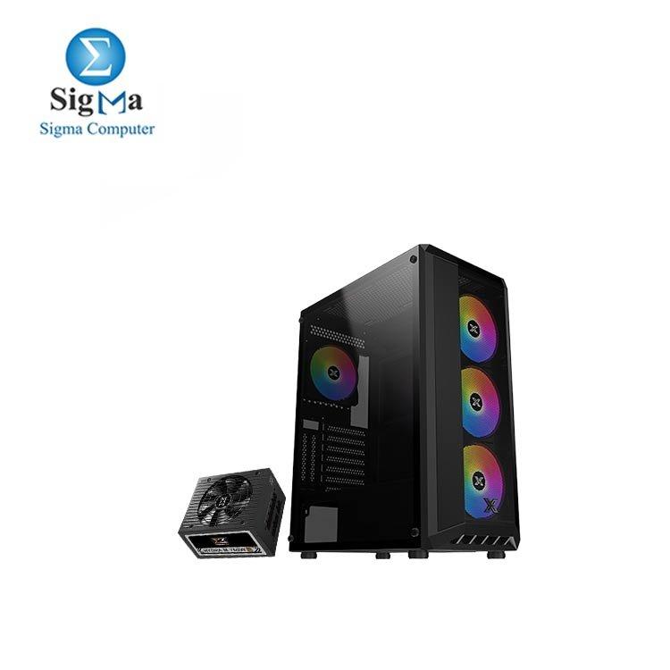 XIGMATEK-MASTER X PRO +POWER 750W 80PLUS-bronz MID TOWER Case ...