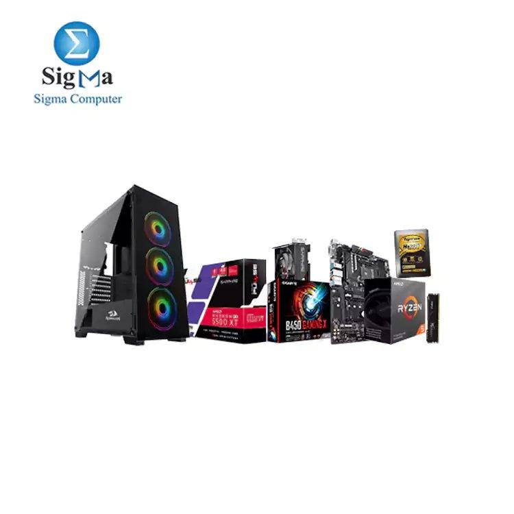 BUNDLE - Gigabyte B450M - RYZEN 5 3500X - HyperX Fury 8GB - SAPPHIRE ...