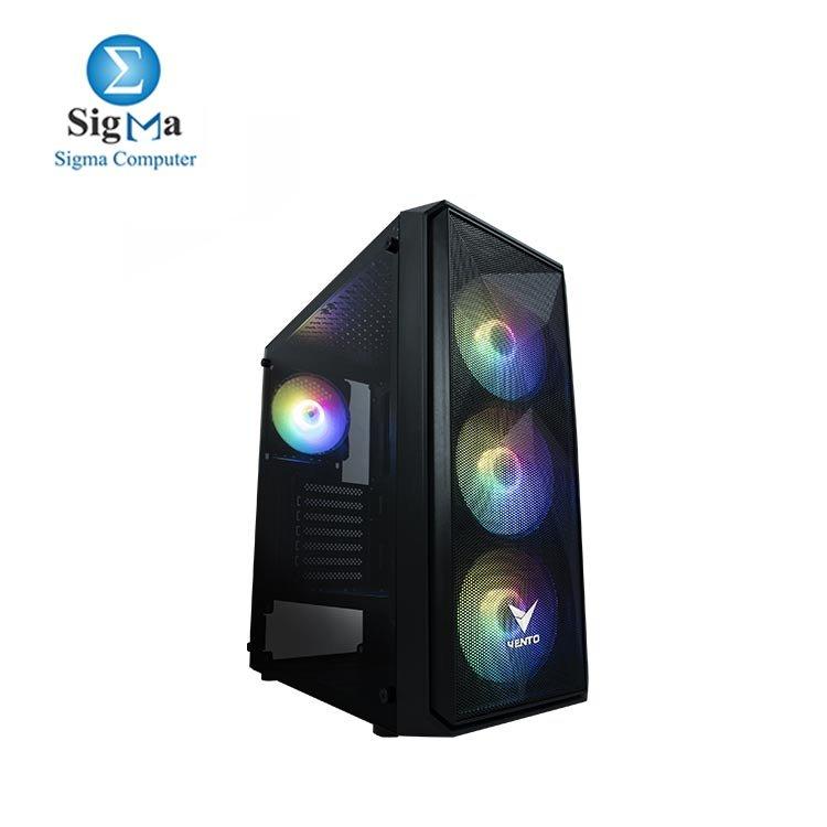 CASE VENTO FSP MESH VG10F Gaming 3Fan - vento | 2150 EGP | Sigma Computer