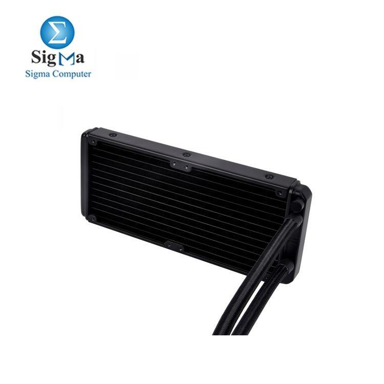 Silverstone PF240-ARGB Integrated Addressable RGB Water Liquid Cooler ...