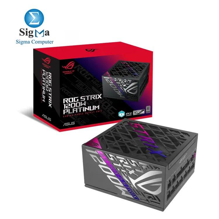 ASUS ROG STRIX 1200W Platinum – ATX 3.1, 80+ Platinum, PCIe 5.1 ready ...