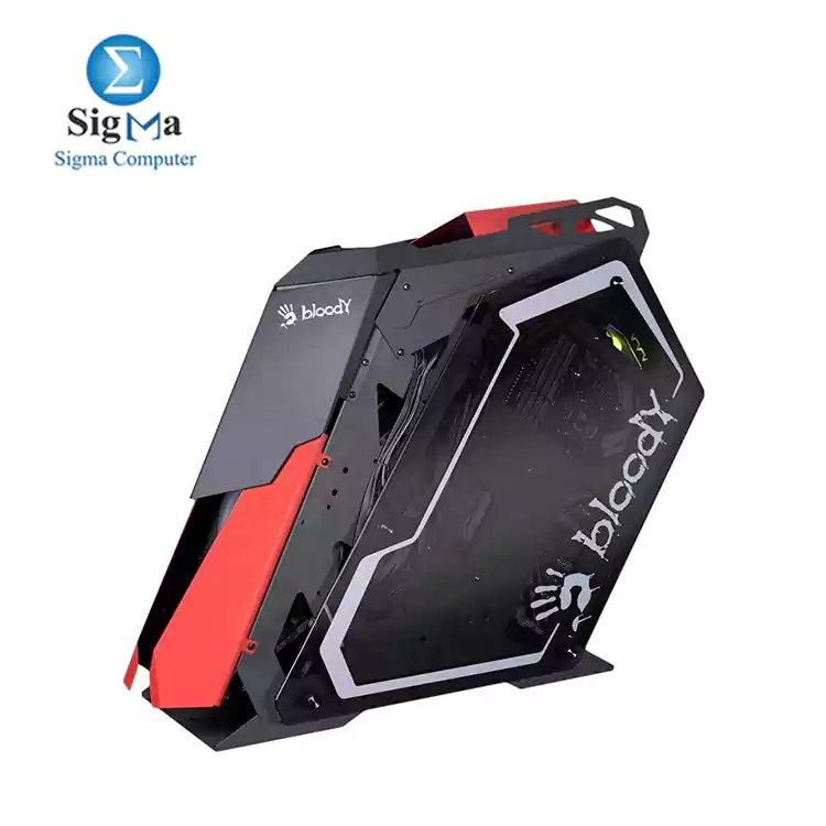 BLOODY GH-30 ROGUE MID TOWER GAMING CASE RGB WITH 5 FANS 120MM - Bloody ...