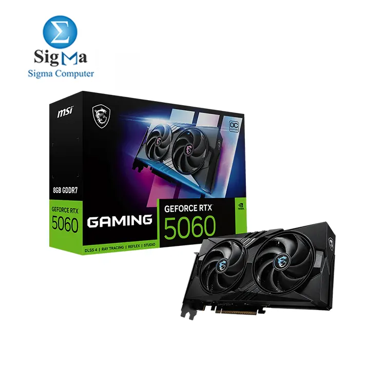 MSI Geforce RTX 5060 8G GAMING OC - MSI | 21200 EGP | Sigma Computer