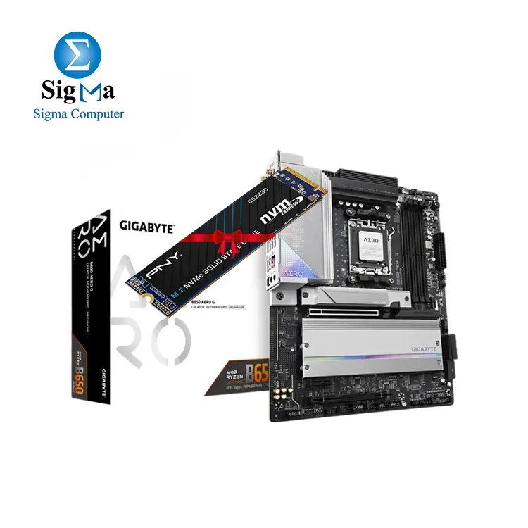 Bundle GIGABYTE B650 AERO G Socket AM5 Motherboard With PNY CS2230 ...