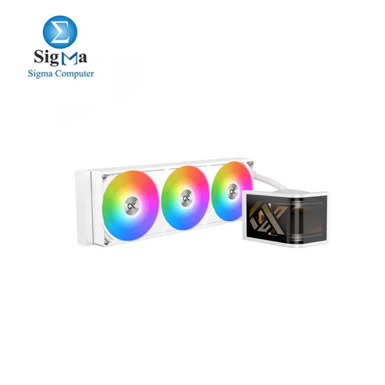 LIQUID COOLER XIGMATEK Connect Ultra 360 Arctic Argb Magnetic Curved ...
