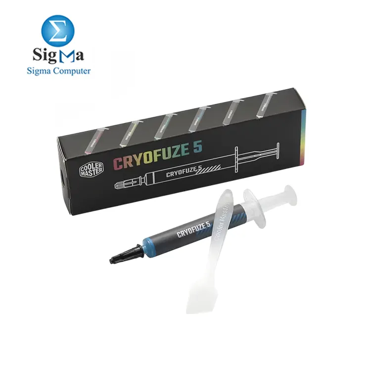 Cooler Master Cryofuze 5 Blue Thermal Paste – 3g, High Viscosity (100 ...