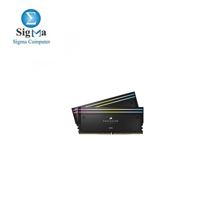 CORSAIR-32G-DOMINATOR® TITANIUM RGB 32GB (2x16GB) DDR5 DRAM 7200MT ...