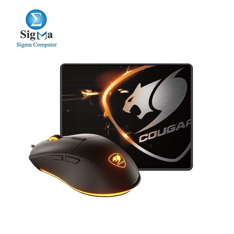 Cougar Minos XC 4000 DPI Optical Sensor Gaming Mouse with LED Backlight ...