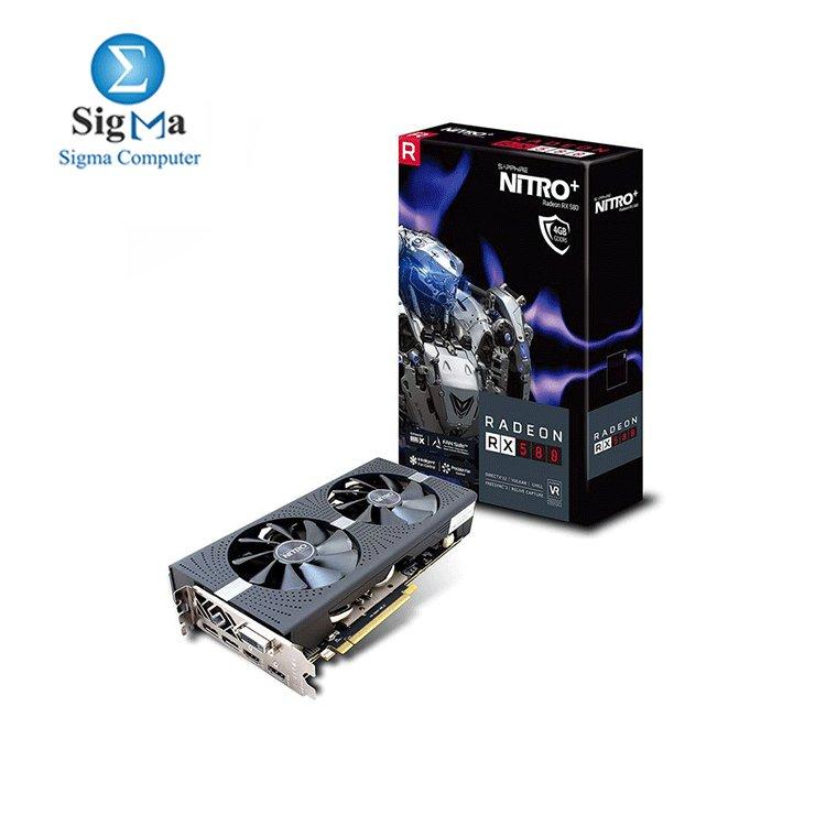 Sapphire Radeon Nitro+ Rx 580 4GB GDDR5 Dual Graphics Card - Sapphire ...