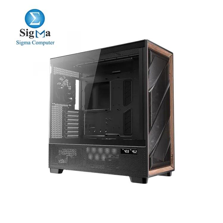 Antec Flux Pro, 6 x PWM Fans Included, High-Airflow Front Panel with ...