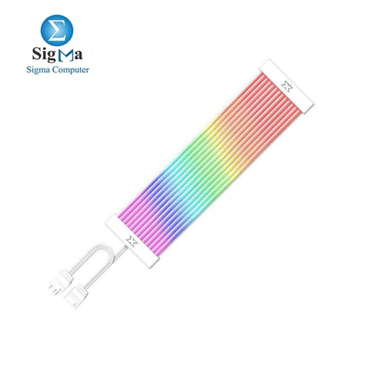 XIGMATEK iCover II ARGB LED cable cover MB 24P, includes mini ...