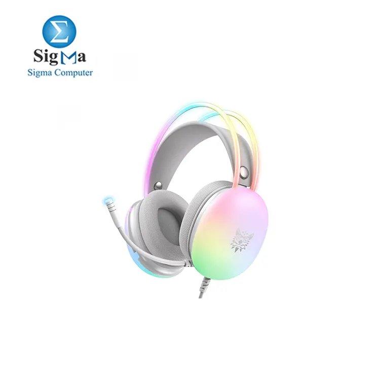 ONIKUMA X25 RGB Gaming Headset – White Edition - ONIKUMA | 699 EGP ...