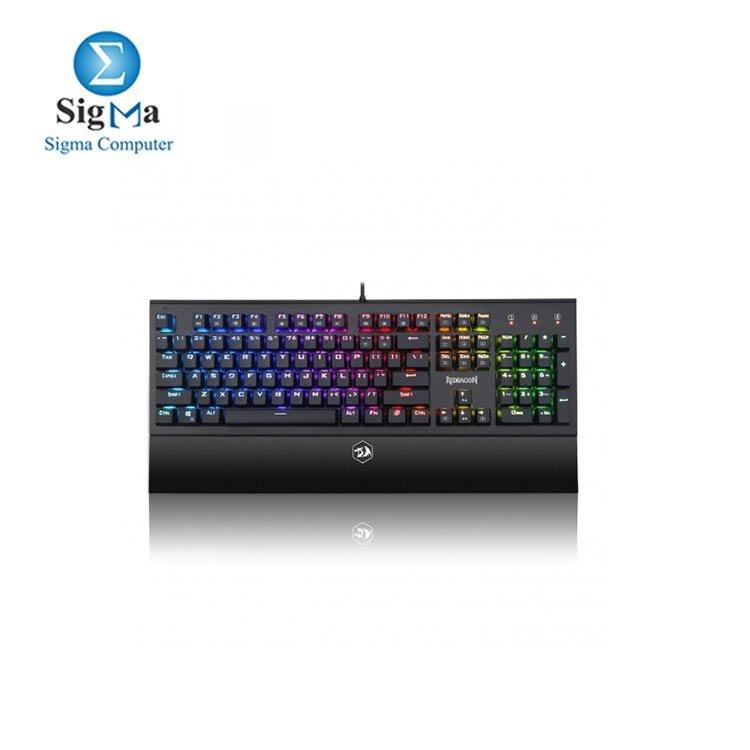 Redragon K569 ARYAMAN Mechanical Gaming Keyboard BROWN Switch ...